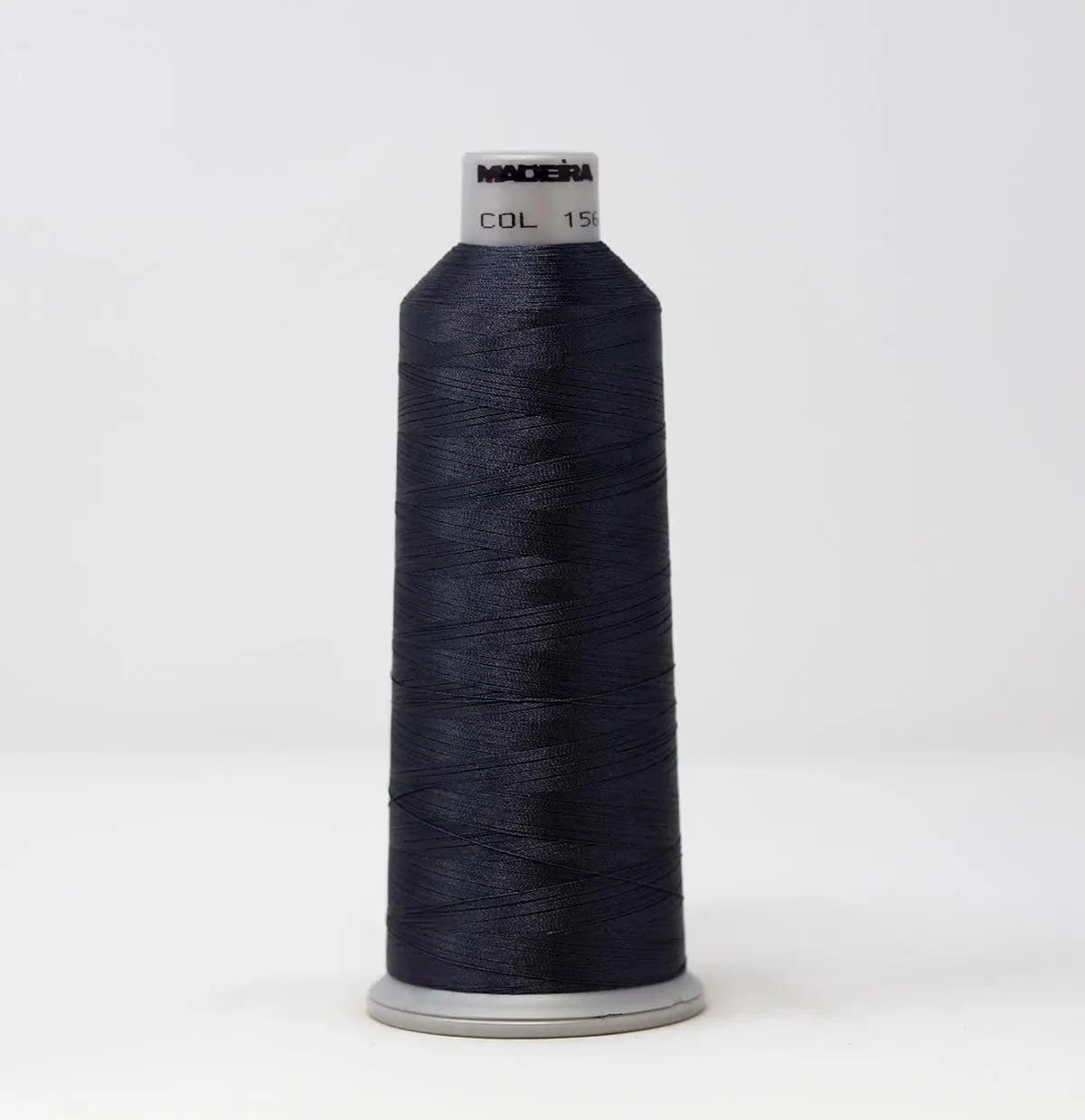 Madeira Polyneon 1564 Dark Pewter Embroidery Thread 5500 Yards — SPSI Inc.