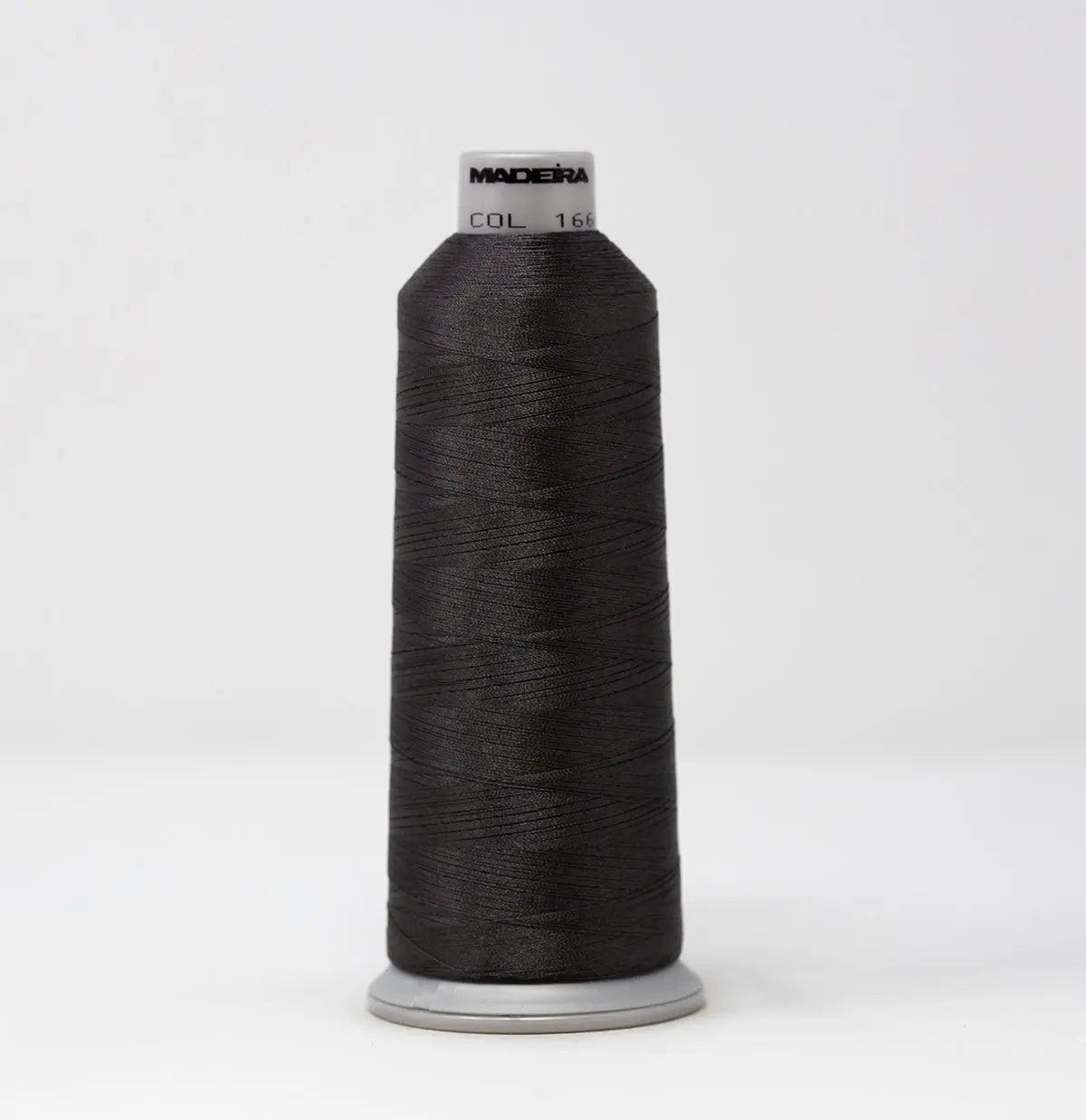 Madeira Polyneon 1664 Graphite Embroidery Thread 5500 Yards — SPSI Inc.