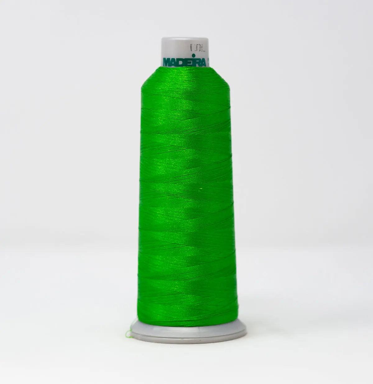 Madeira Polyneon 1701 Spring Green Embroidery Thread 5500 Yards — SPSI Inc.