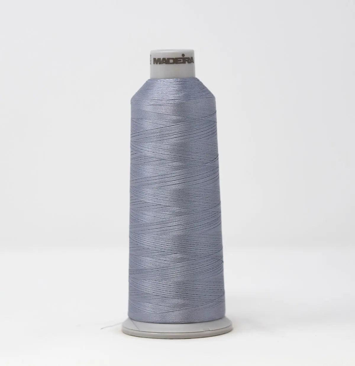 Madeira Polyneon 1718 Overcast Gray Embroidery Thread 5500 Yards — SPSI ...