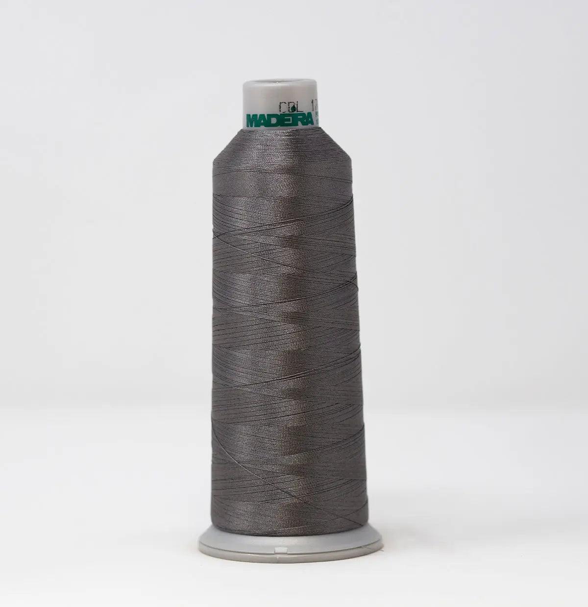 Madeira Polyneon 1741 Gun Metal Embroidery Thread 5500 Yards — SPSI Inc.