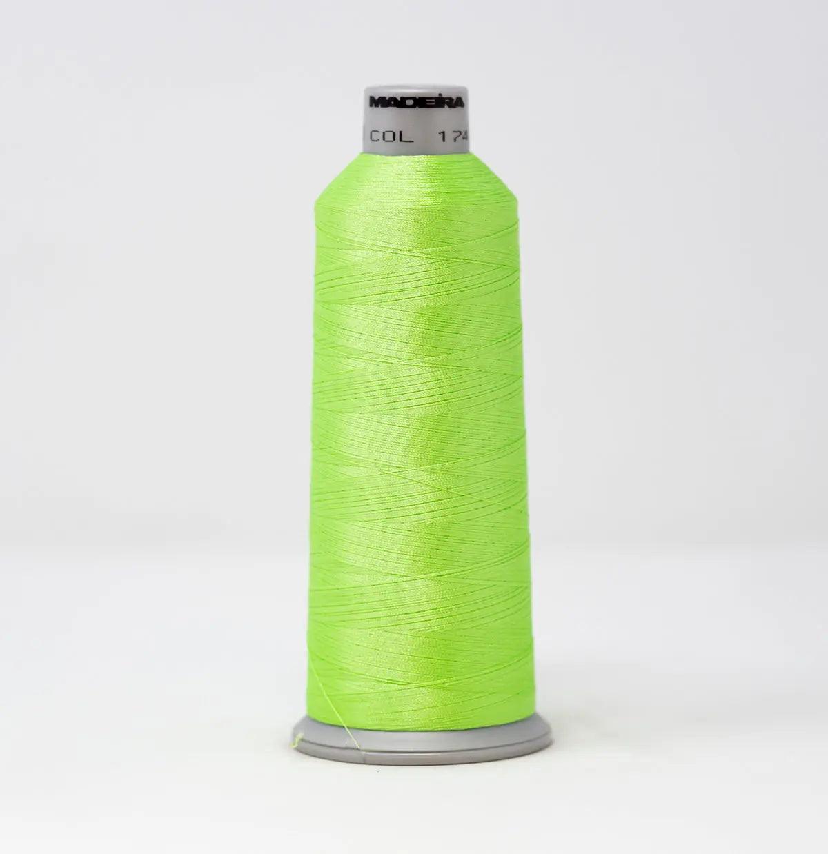 Madeira Polyneon 1748 Margarita Lime Embroidery Thread 5500 Yards ...