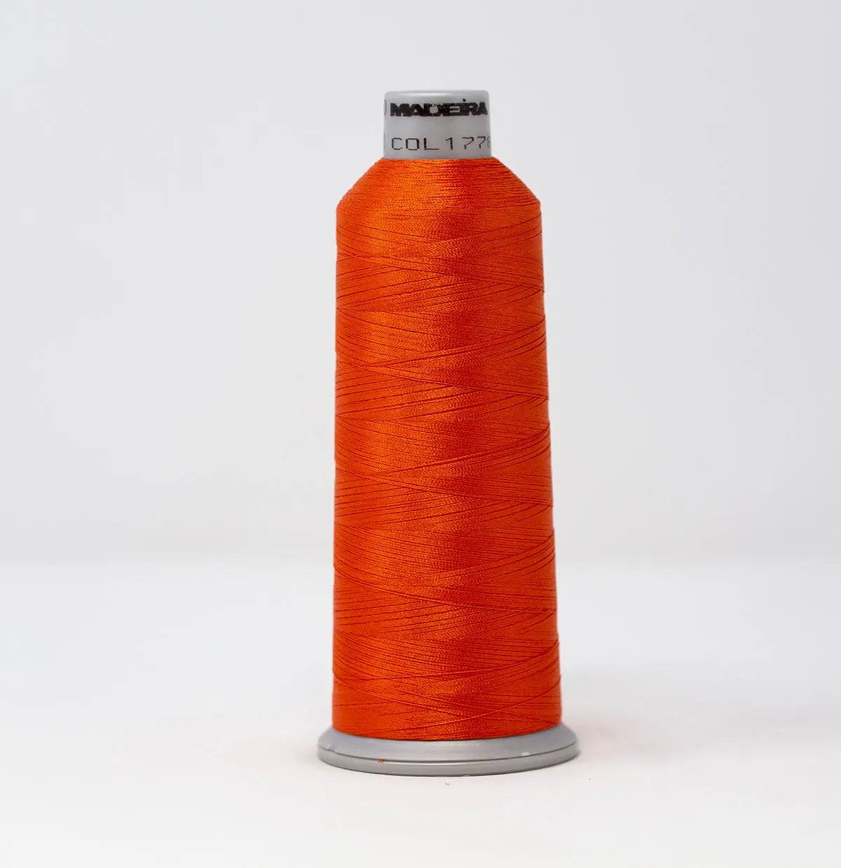 Madeira Polyneon 1778 Carrot Embroidery Thread 5500 Yards — SPSI Inc.