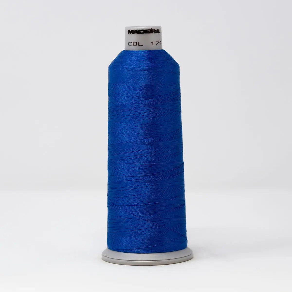 Madeira Polyneon 1797 Calypso Blue Embroidery Thread 5500 Yards — SPSI Inc.