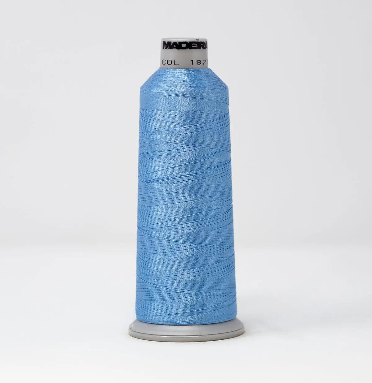 Madeira Polyneon 1871 Porcelain Blue Embroidery Thread 5500 Yards ...