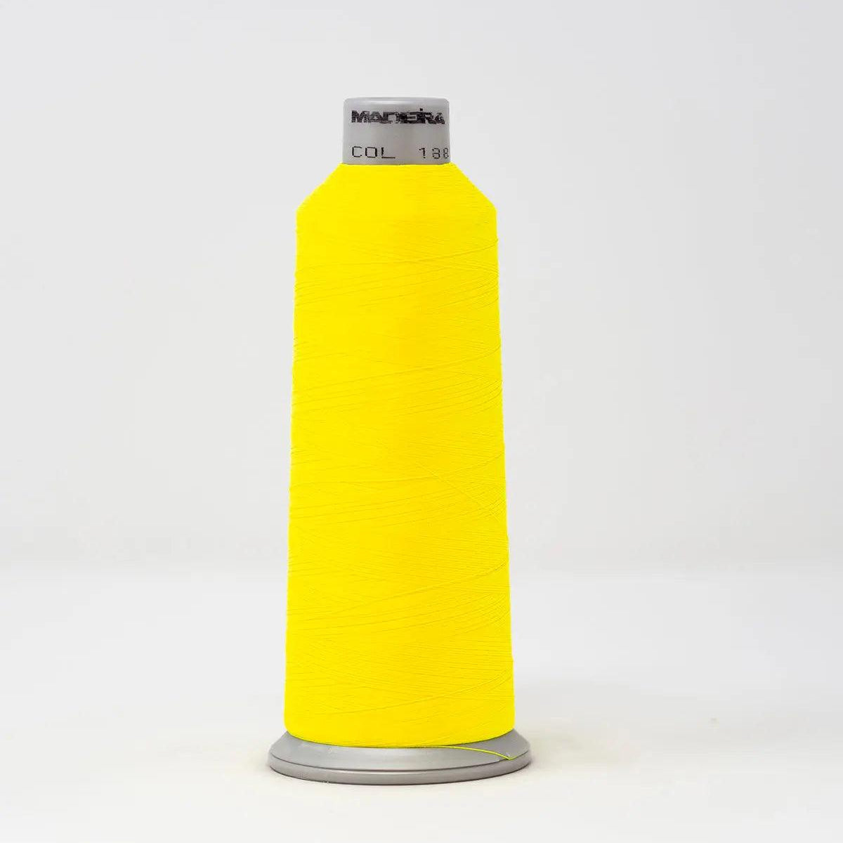 Madeira Polyneon 1883 Fluorescent Yellow Embroidery Thread — SPSI Inc.