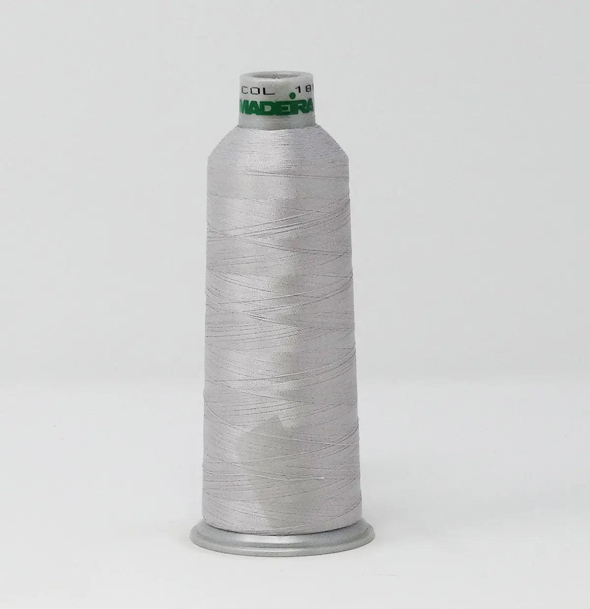 Madeira Polyneon 1886 Light Steel Embroidery Thread 5500 Yards — SPSI Inc.