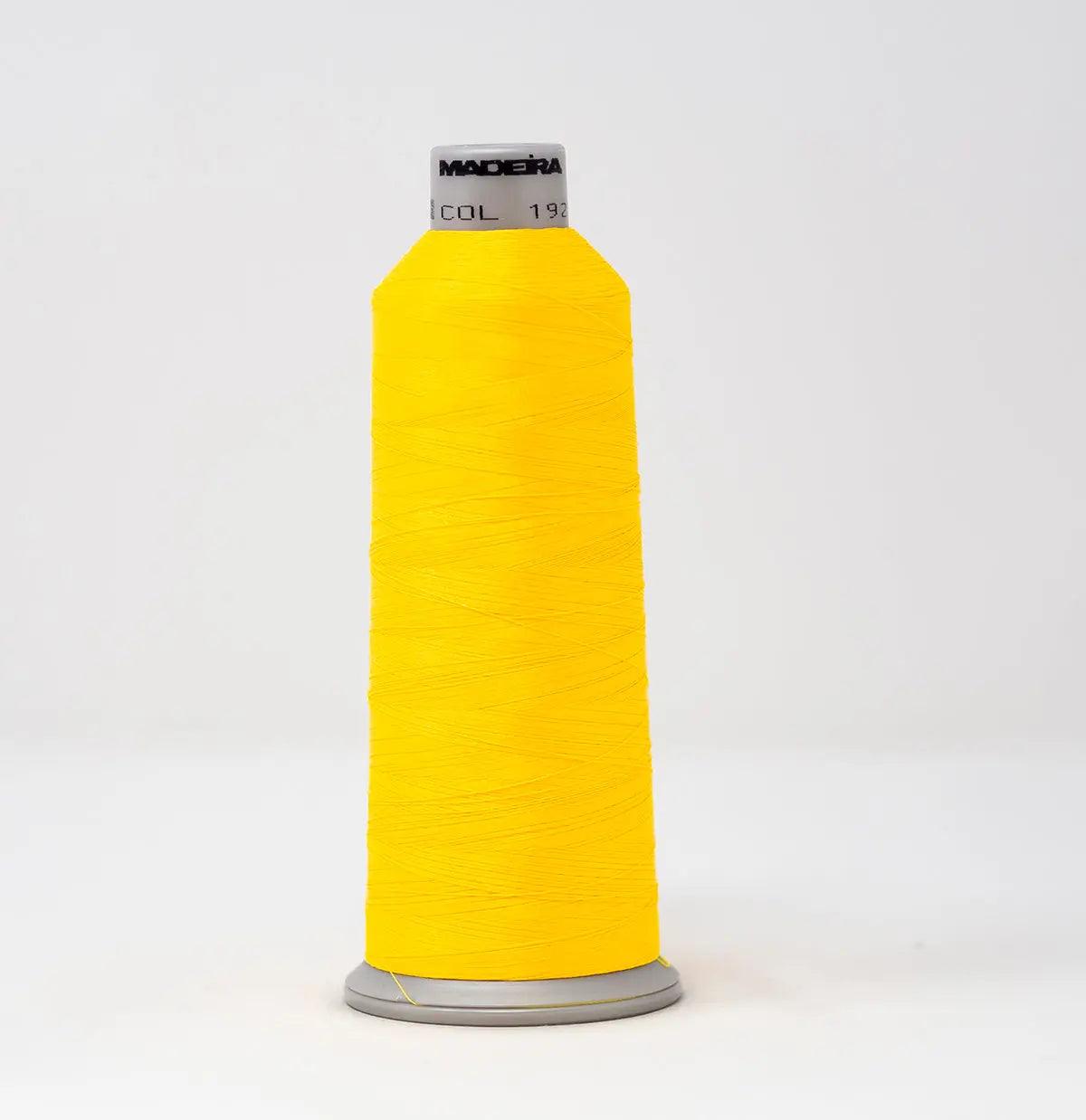 Madeira Polyneon 1925 Fluorescent Yellow Orange Thread — SPSI Inc.