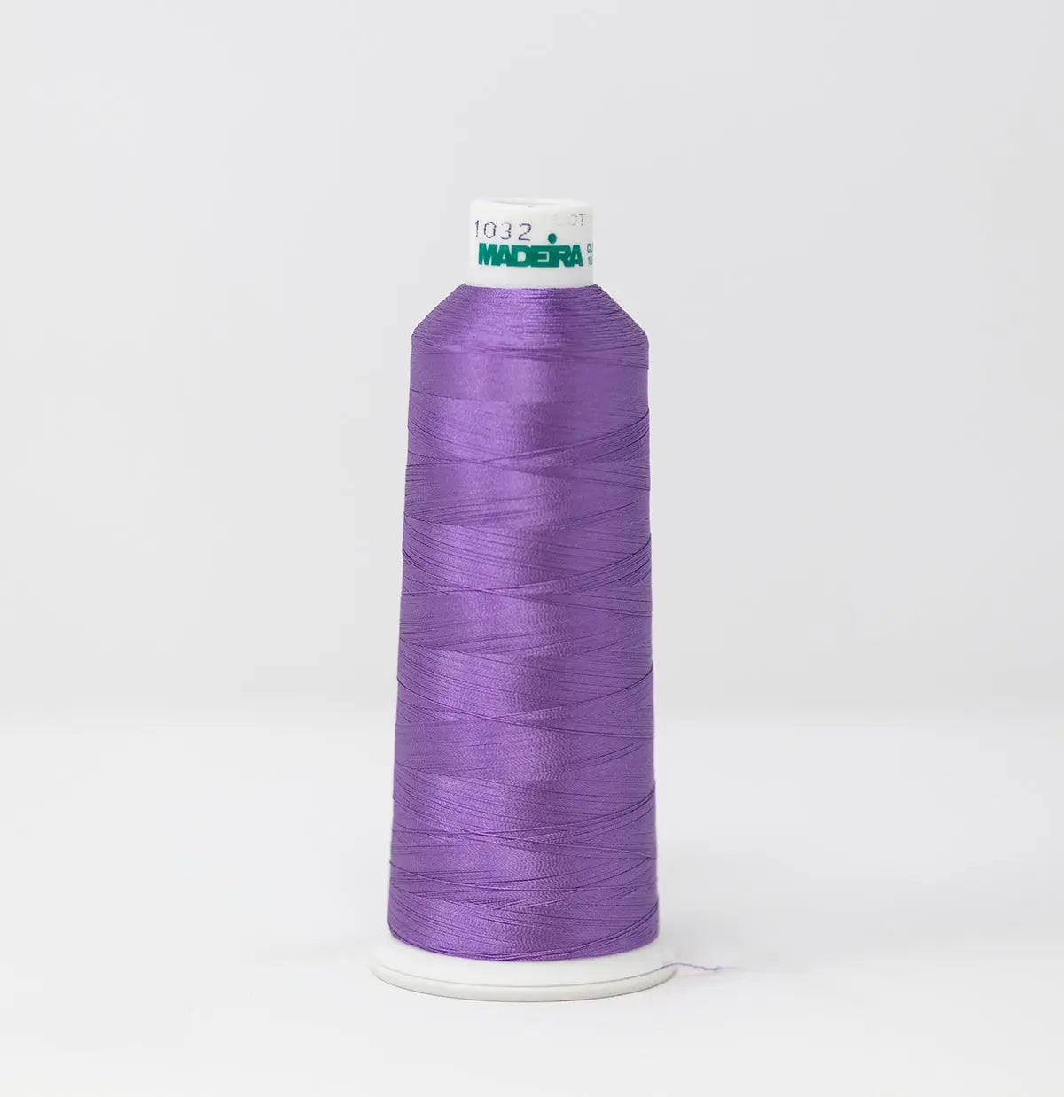 Madeira Rayon 1032 Velvet Violet Embroidery Thread — SPSI Inc.