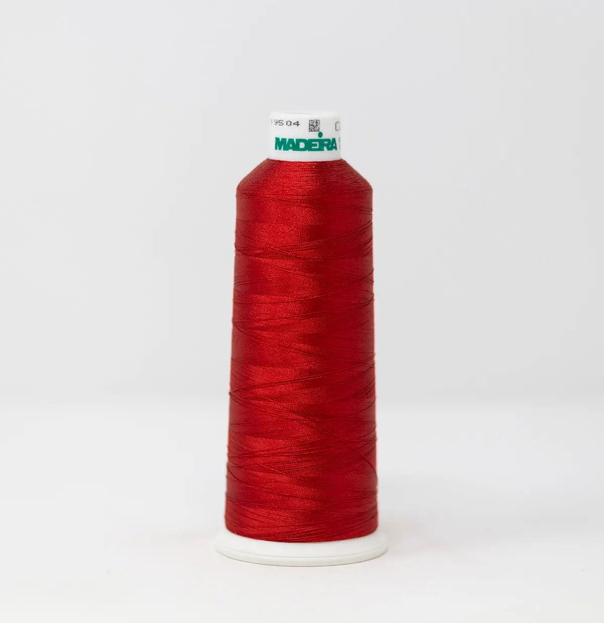Madeira Rayon 1039 Brick Red Embroidery Thread 5500 Yards — SPSI Inc.