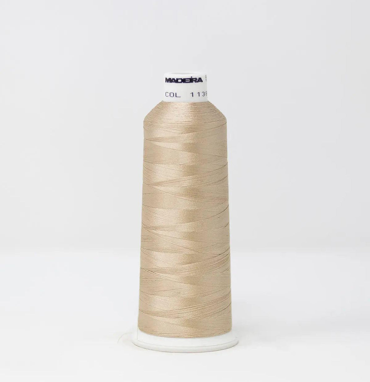 Madeira Rayon 1138 Doe Skin Embroidery Thread 5500 Yards — SPSI Inc.