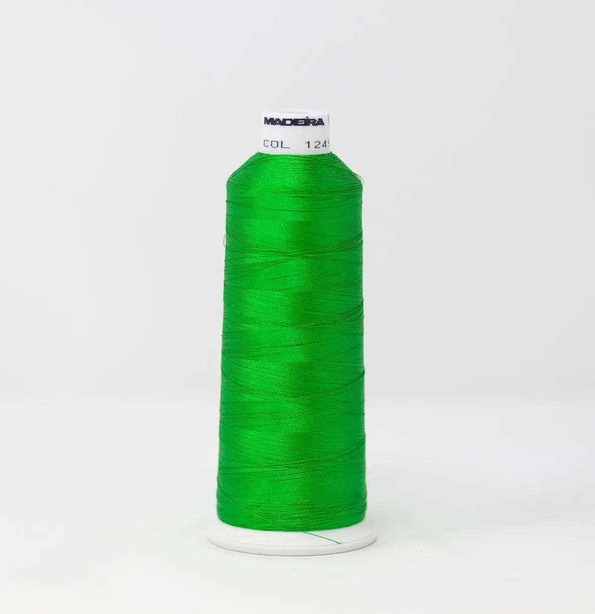 Madeira Rayon 1249 Shamrock Embroidery Thread 5500 Yards — SPSI Inc.