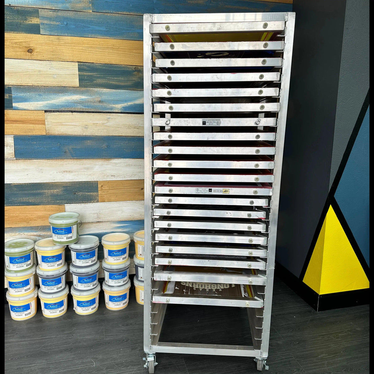 Screen Rack 25 Screens 23x31 - SPSI Inc.